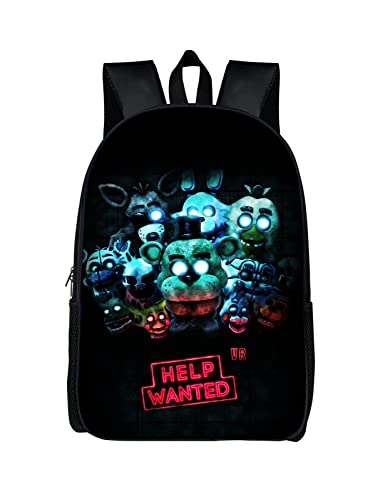 ZEK Cartoon Game Backpack Unisex Backpacks 3d Printing Backpack Sports Double Shoulder Bag Casual Daypacks 3-One Size