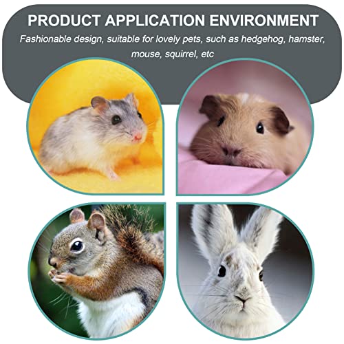 UKCOCO Hamster Tunnel Tube, Small Animals Hideout Nest DIY Arched Hiding Interactive Toy for Rabbit Squirrel Chinchilla Ferrets Rat