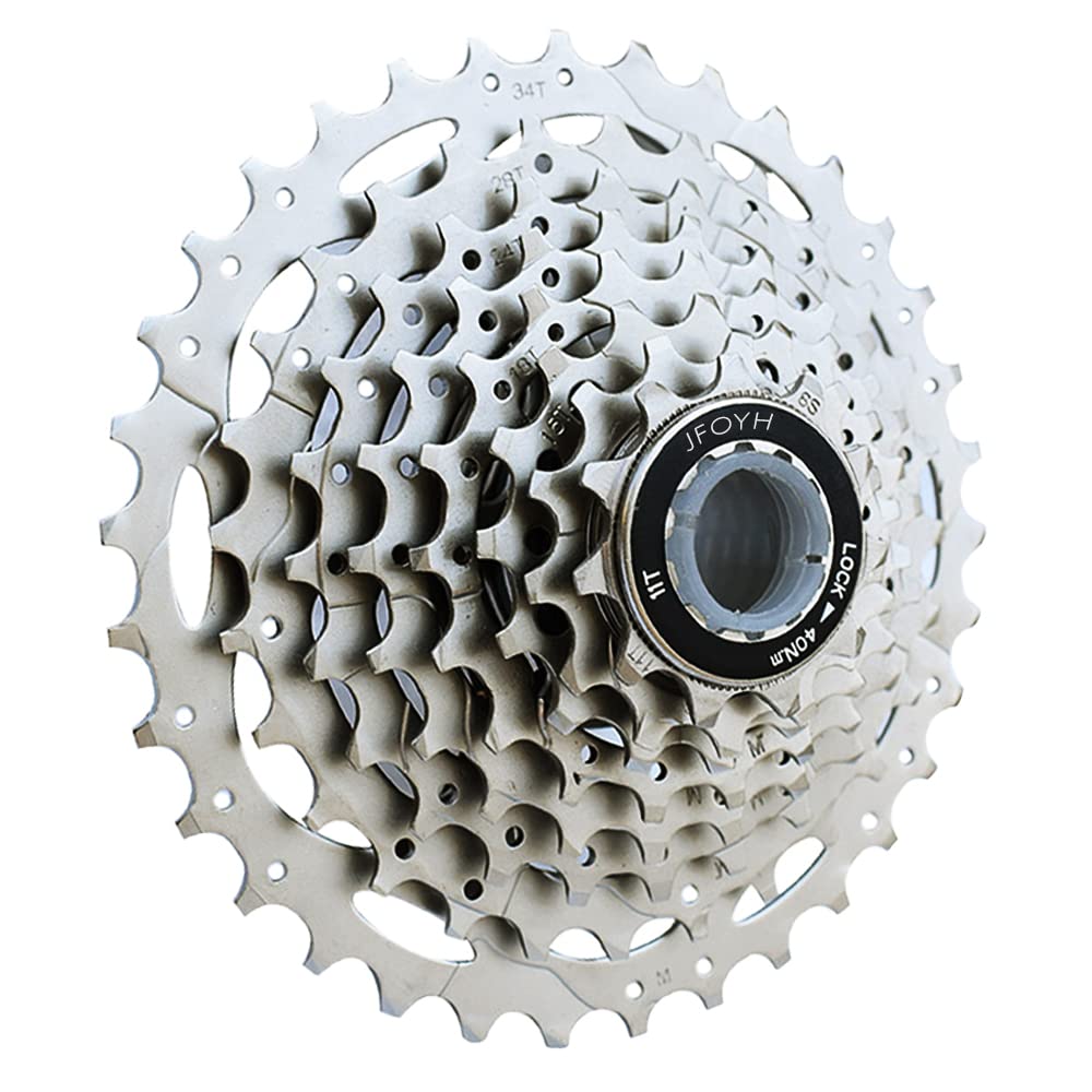 JFOYH 8 Speed Cassette Mountain Bicycle Cassette 11-34T for MTB
