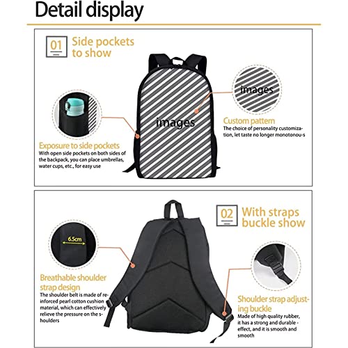ZOUTAIRONG African Boy Backpack and Lunch Box Set Elementary School Bag American Afro Boys Book Bags for 2Nd/3Rd/4Th/5Th Grade Kids Pencil Case