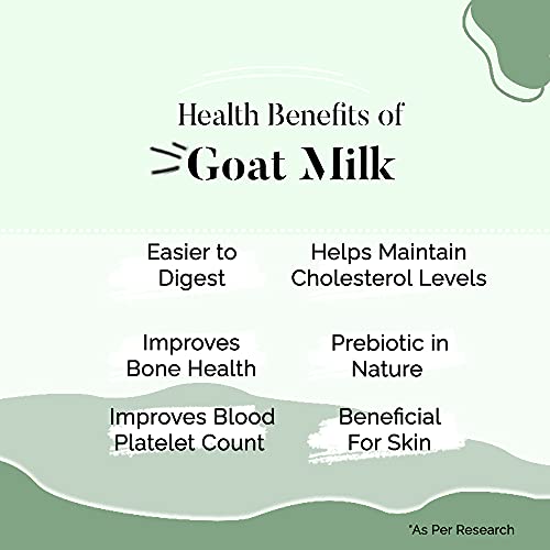 HYE FOODS Goat Milk Powder | Pasture Grazed I Whole Milk Powder | 7.05 Oz (200gms)