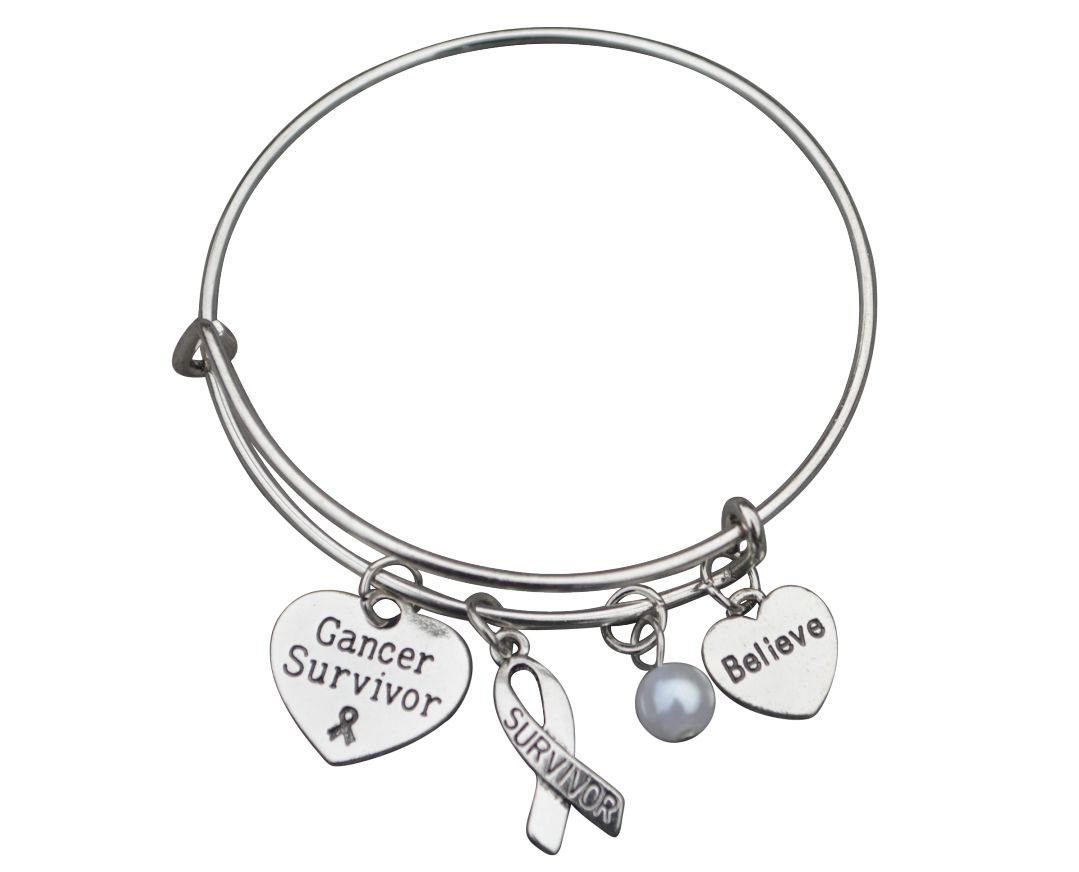 Infinity Collection Cancer Survivor Bracelet, Cancer Awareness, Makes the Cancer Survivor Gift