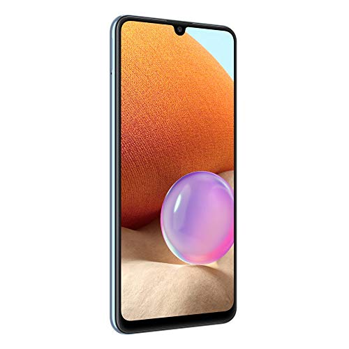 SAMSUNG Galaxy A32 4G Volte Unlocked 128GB Quad Camera (LTE Latin/At&t/MetroPcs/Tmobile Europe) 6.4" (Not for Verizon/Boost) International Version SM-A325M/DS (Awesome Blue)