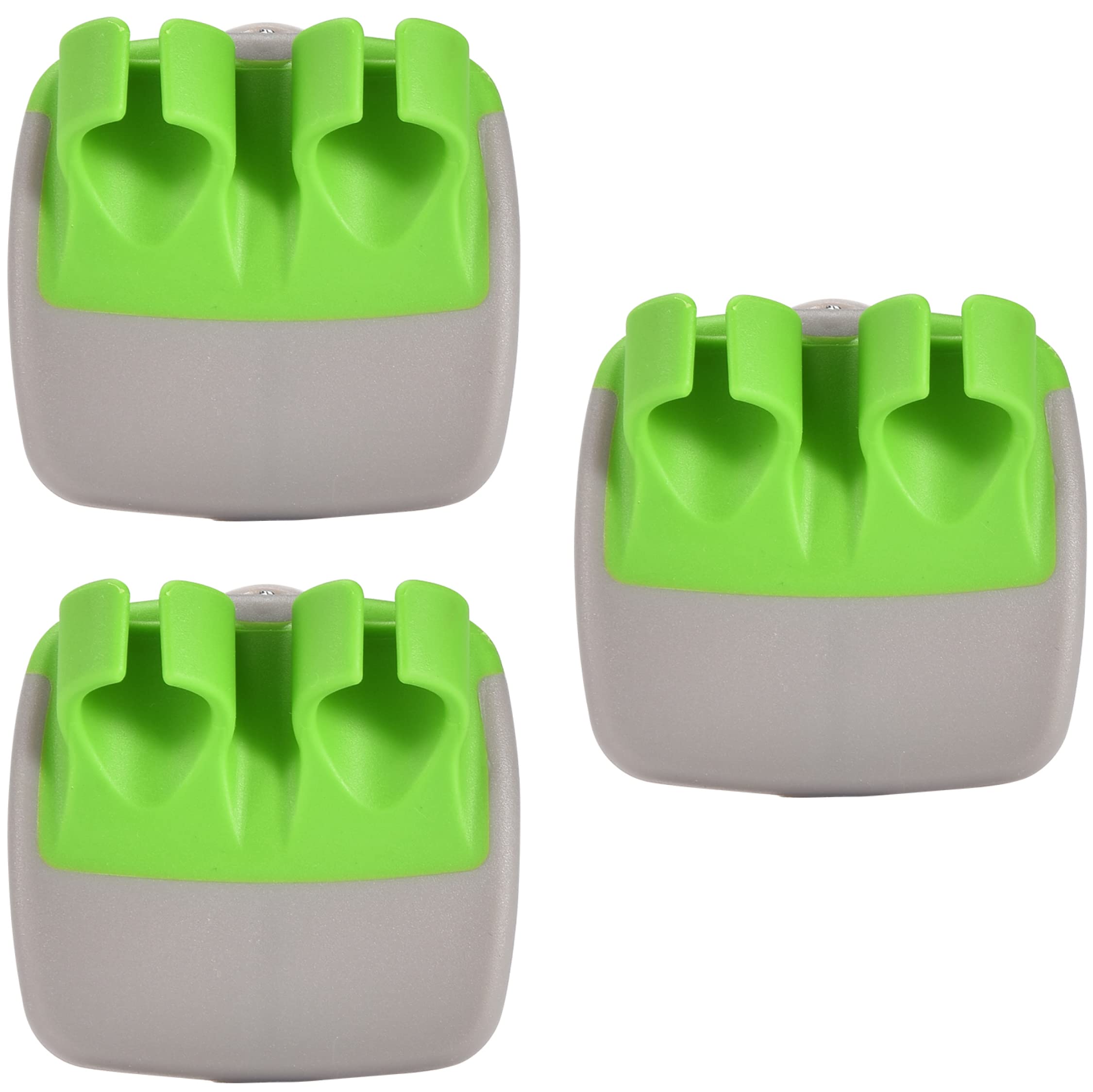 Kitchtic Vegetable and Fruit Peeler - Palm Peelers with Rubber Finger Grips - Peel Potato, Carrot, Apple, Kiwi, & Cucumber, Hand Peeling Vegetables - Veggie Peel Tools for Kitchen - Potato Eye Remover