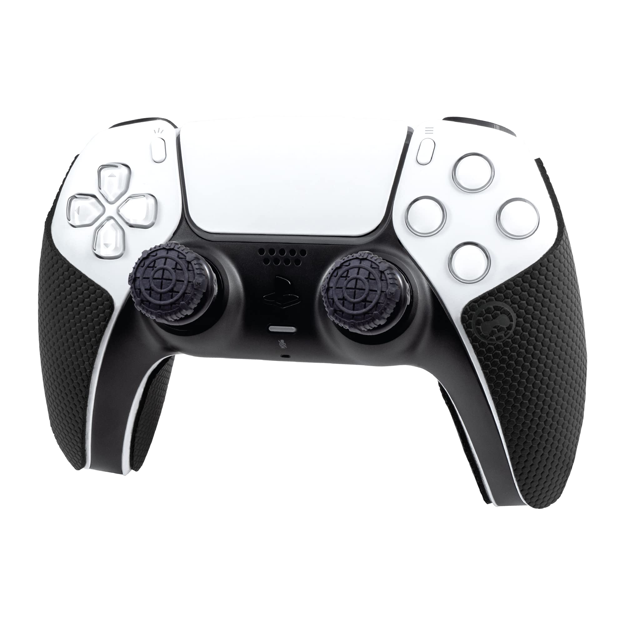 KontrolFreek FPS Freek Battle Royale Nightfall Performance Kit for Playstation 5 Controller (PS5) | Includes Performance Thumbsticks and Performance Grips | Black