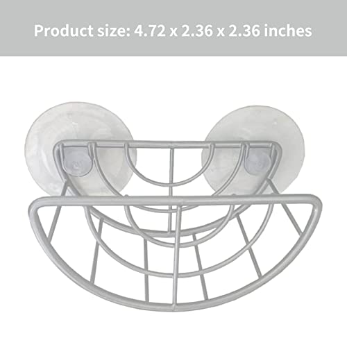 YeeBeny Kitchen Sink Suction Holder, Suction Cup Sponge Holder, Sponge Caddy - Suction Sponge Holder, Sink Organizer for Kitchen and Bathroom, Universal for Sponges and Scrubbers