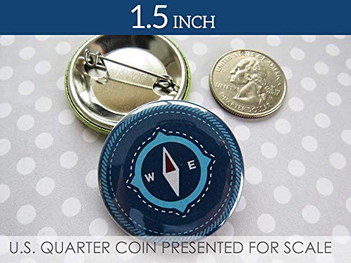 Scout Badges, Merit Badges Pins - Outdoor Nature Camp Badges Pins - Set of 10 or 30