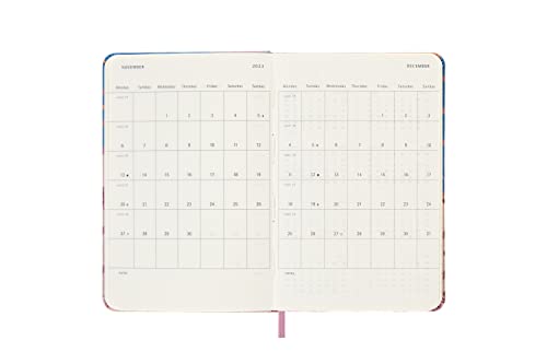 Moleskine Limited Edition 2023 Weekly Notebook Planner Sakura, 18M, Pocket, Bird, Hard Cover (3.5 x 5.5)