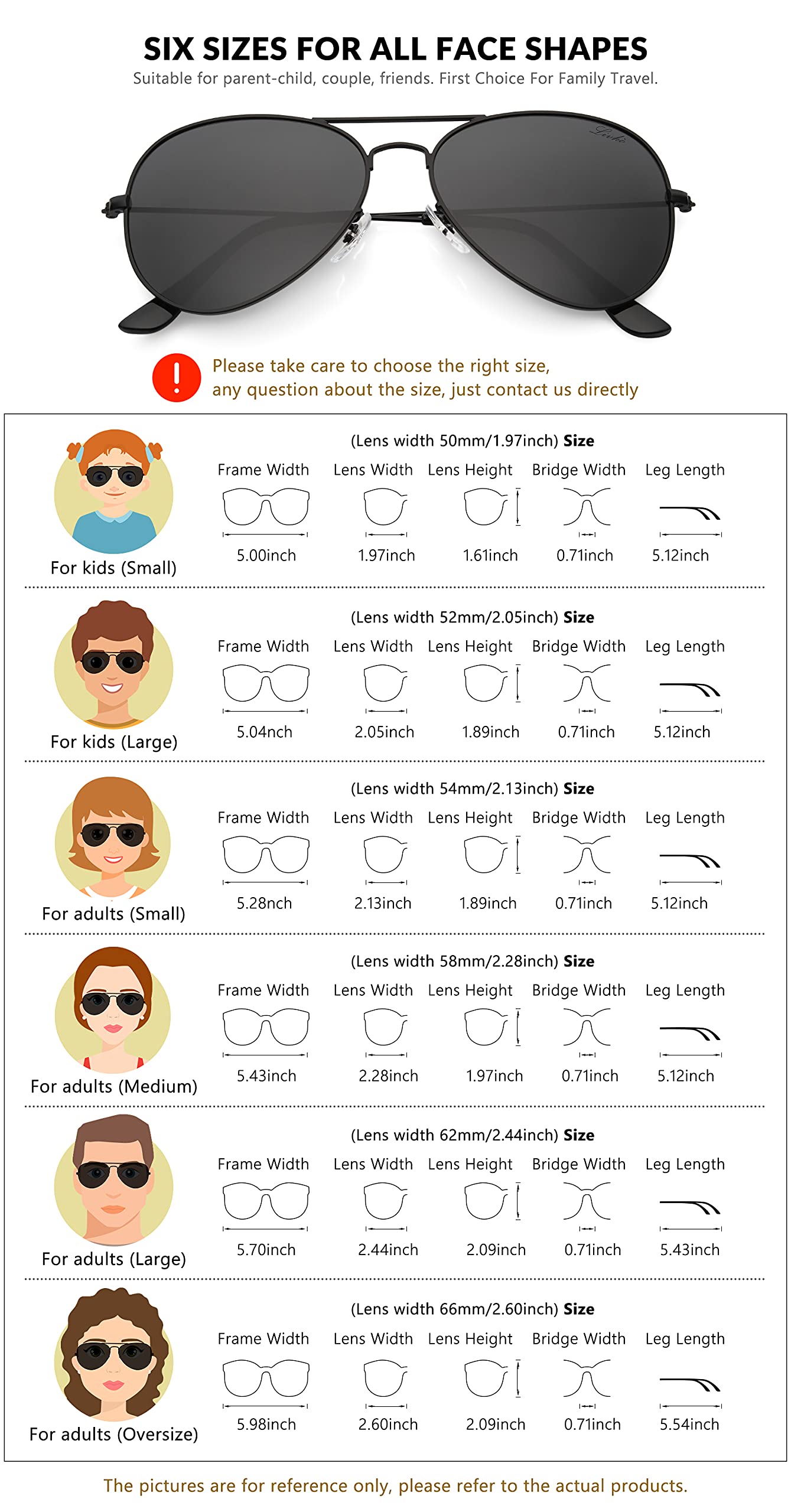 livho Classic Polarized Aviator Sunglasses UV Mirrored Lens Metal Retro Shades for Women Men (Black Grey Lens/Gold Frame, 58mm, medium)