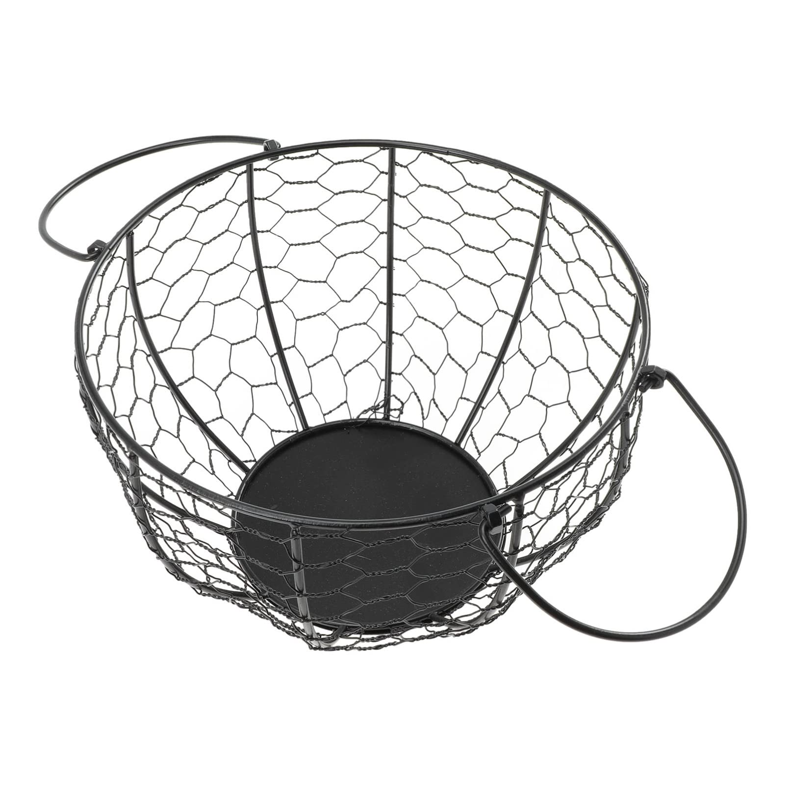 Metal Wire Egg Basket Egg Holder Organizer Case Container Kitchen Egg Storage Basket Fruit Basket Vegetables Fruit Bowl Kitchen Counter Organizers