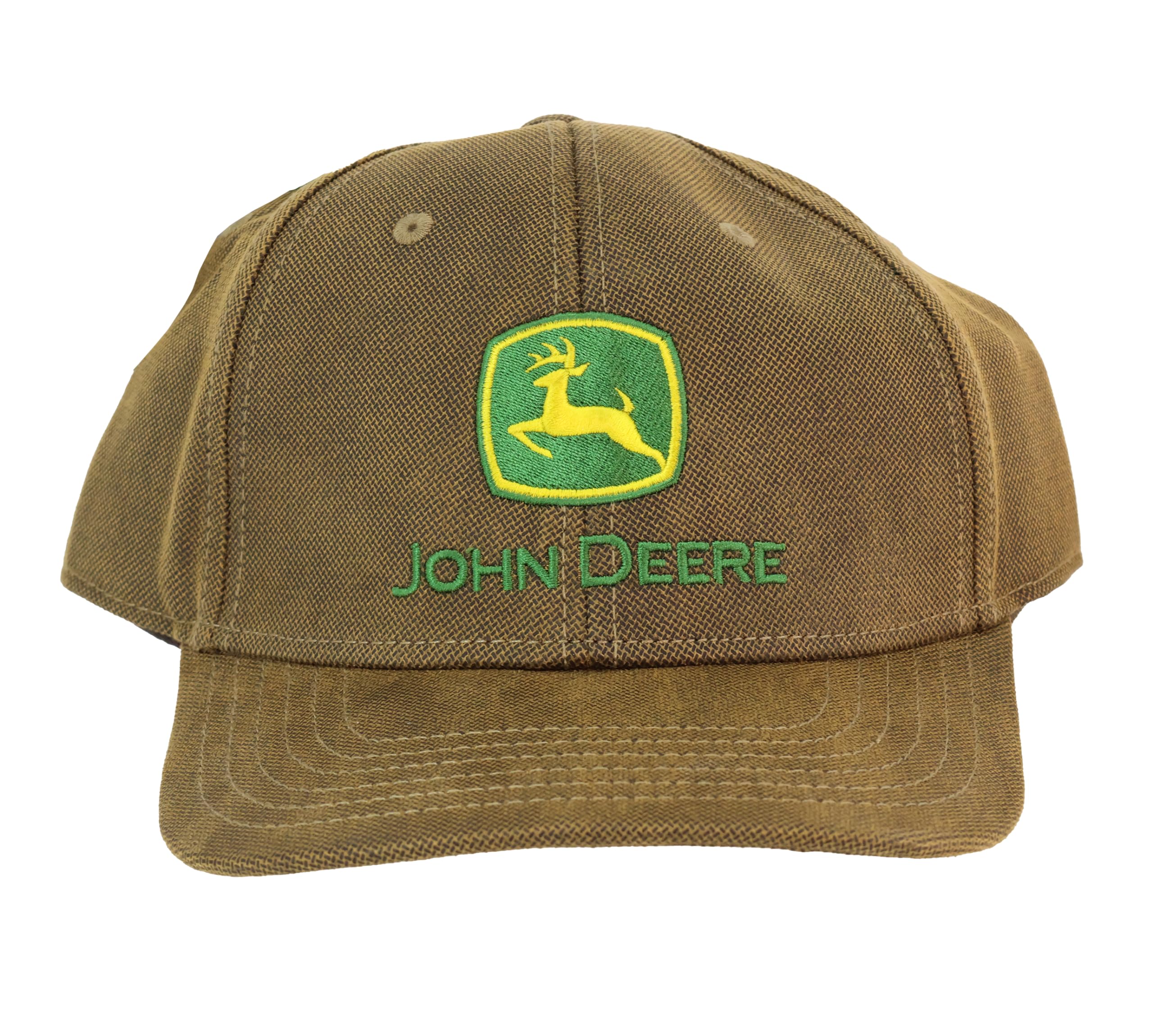 John Deere Heather Oil Skin Cotton-Brown-One Size