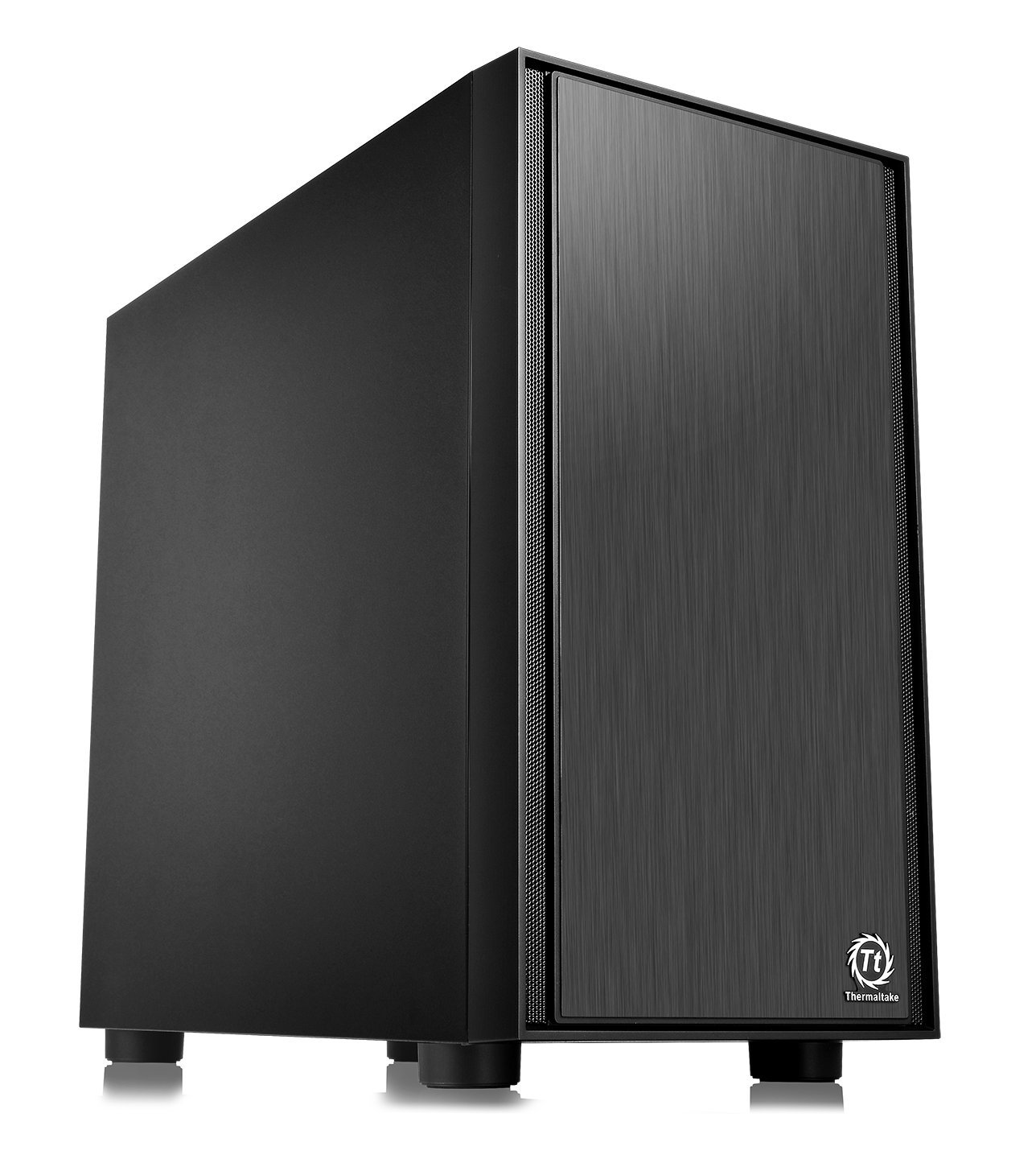 Thermaltake Versa H17 Black Micro ATX Mini Tower Gaming Computer Case 2.0 Edition & Smart 430W 80+ Black Continuous Power ATX 12V V2.3/EPS 12V Active PFC Power Supply PS-SPD-0430NPCWUS-W
