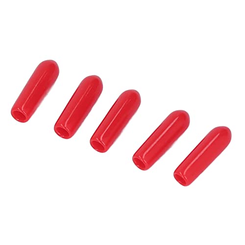 Thread, Oil Proof Flexible PVC Flame Retardant Screw End Cap for Flanges(2mm/0.08in)