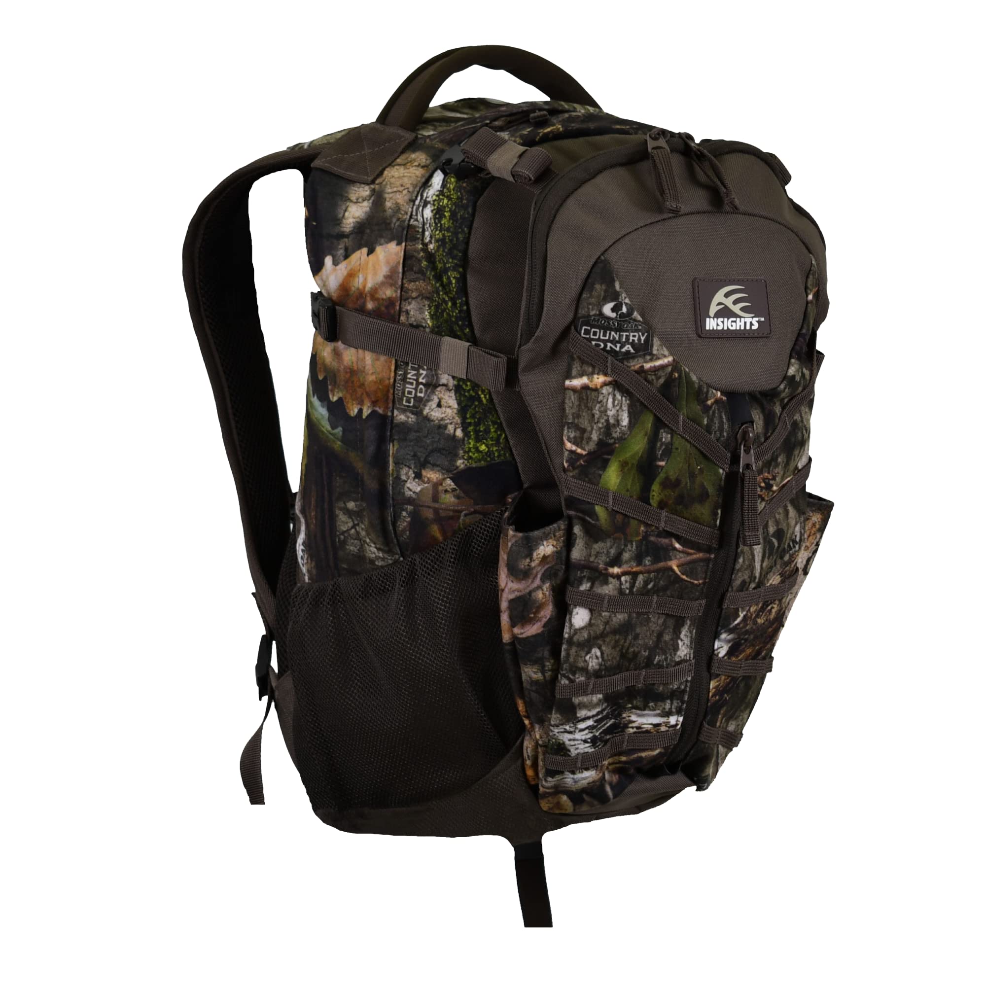Insights Hunting by frogg toggs - The Drifter Backpack, Small, Lightweight Camo Hunting Day Pack, Mossy Oak Bottomland