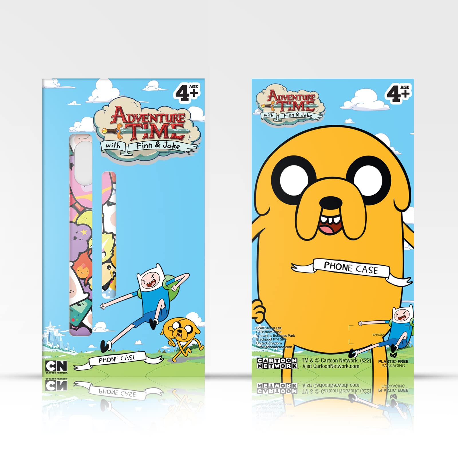 Head Case Designs Officially Licensed Adventure Time Pattern Graphics Leather Book Wallet Case Cover Compatible with OnePlus Nord N20 5G