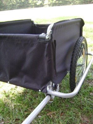 i10Direct Bicycle Cargo Trailer Red and Black