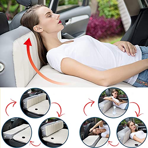 LMZX Air Mattress Bed for Tesla Model Y, 3, S, X 5 Seater,Inflatable Bed Camping Accessories Mattress(Multi-Purpose)