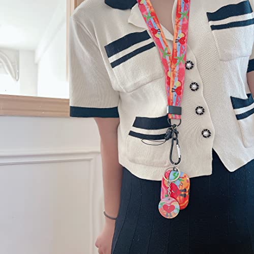 with Fashion Kawaii Lanyard Keychain,Cute Interesting Soft TPU Airpod 3rd Generation Case,Suitable Man Women Girl Airpod 3rd Case