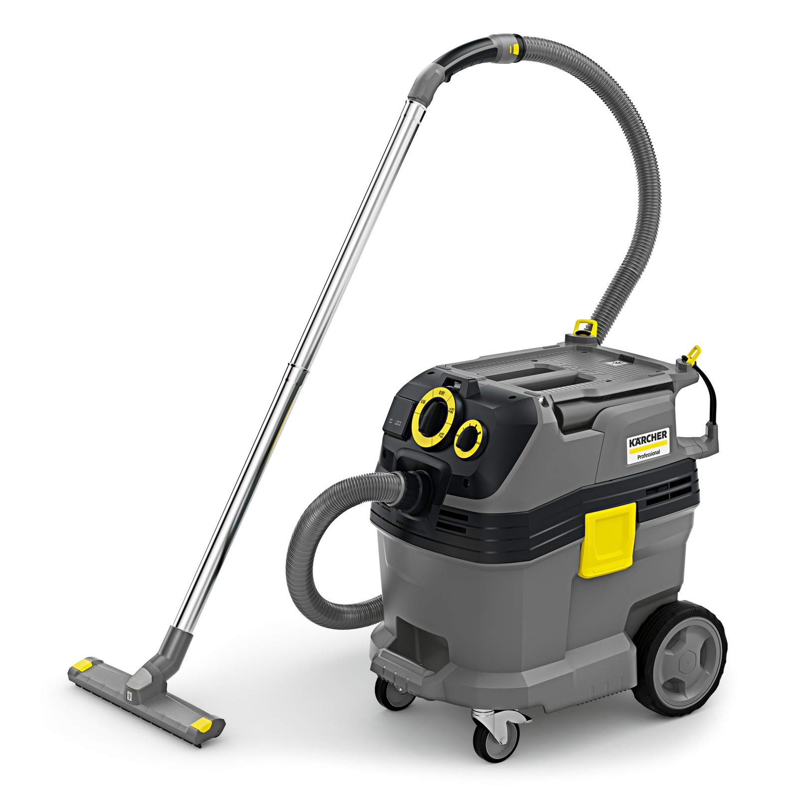 KƤrcher - Commercial Wet Dry Vacuum Cleaner - NT Tact Te 30/1 - With Hand and Floor Attachments - 8.2 Gallon