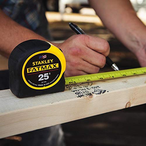 Stanley Consumer Tools FMHT74038 25' Fatmax Tape Measure, 2 Tape Measures per Pack, 4 Tape Measures Total