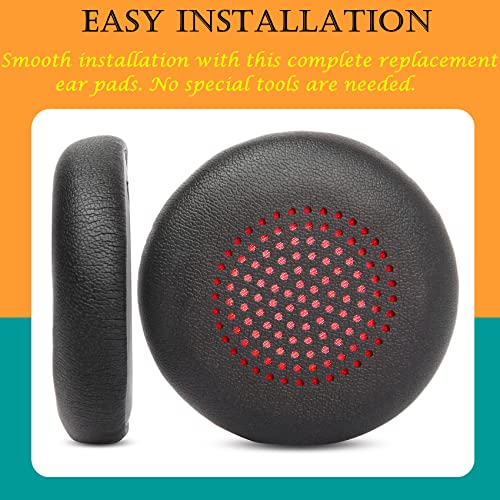 TaiZiChangQin Voyager Focus UC Upgrade Ear Pads Ear Cushions Replacement Compatible with Poly Voyager Focus UC / Voyager Focus 2 UC USB-A Headphone ( Protein Leather Earpads )