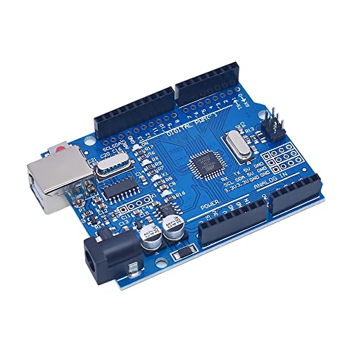 TAOZUYING Starter Kit for +WiFi R3 Original ATMEGA328P Chip CH340G for R3 Development Board DIY Kit School Education Lab (Color : and UNO R3)