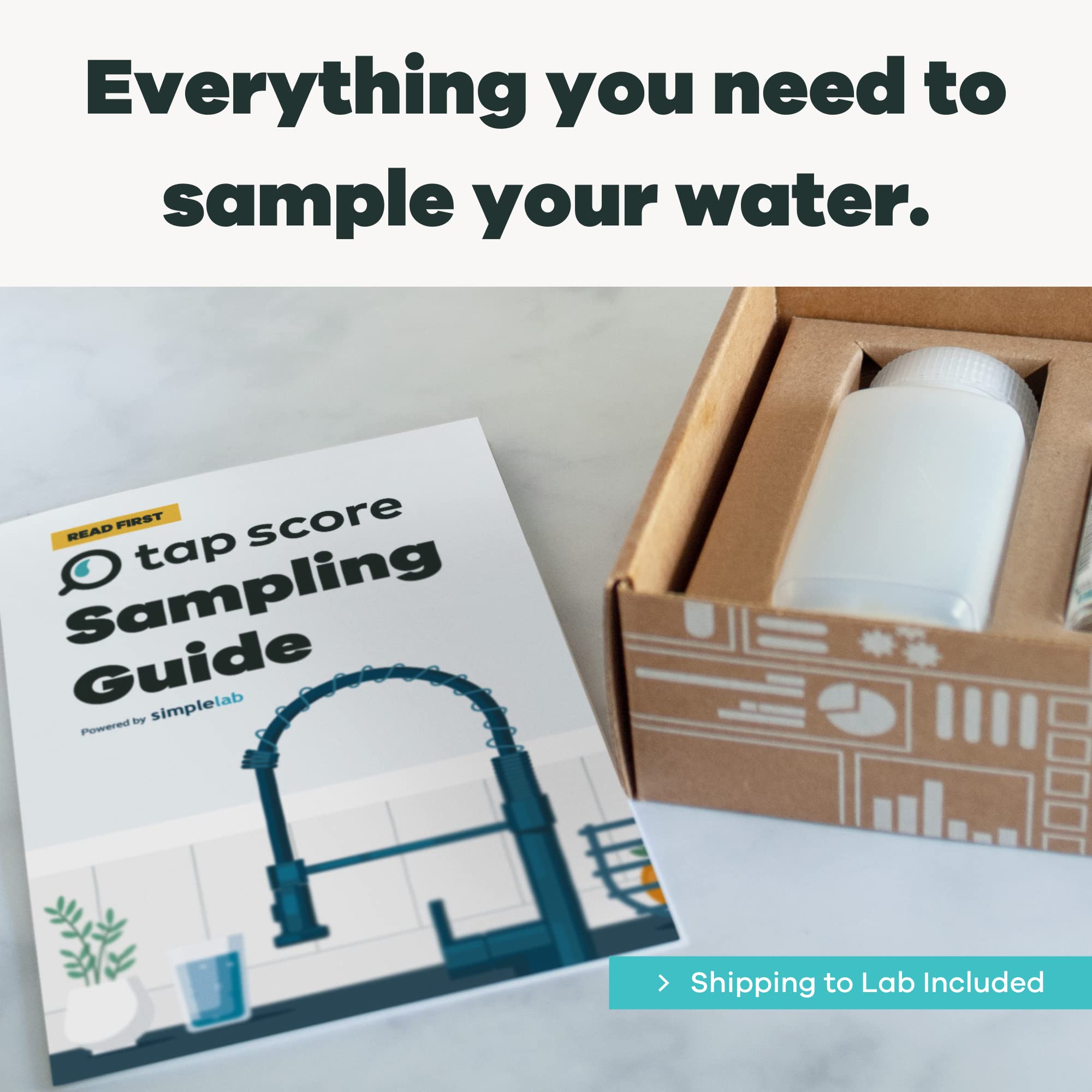 Tap Score Dioxin (TCDD) in Water Test Kit | Well or City | Full Report | EPA Certified Drinking Water Labs | #1 Best Home Water Test 2021-24 NYT Wirecutter | 100% Unbiased