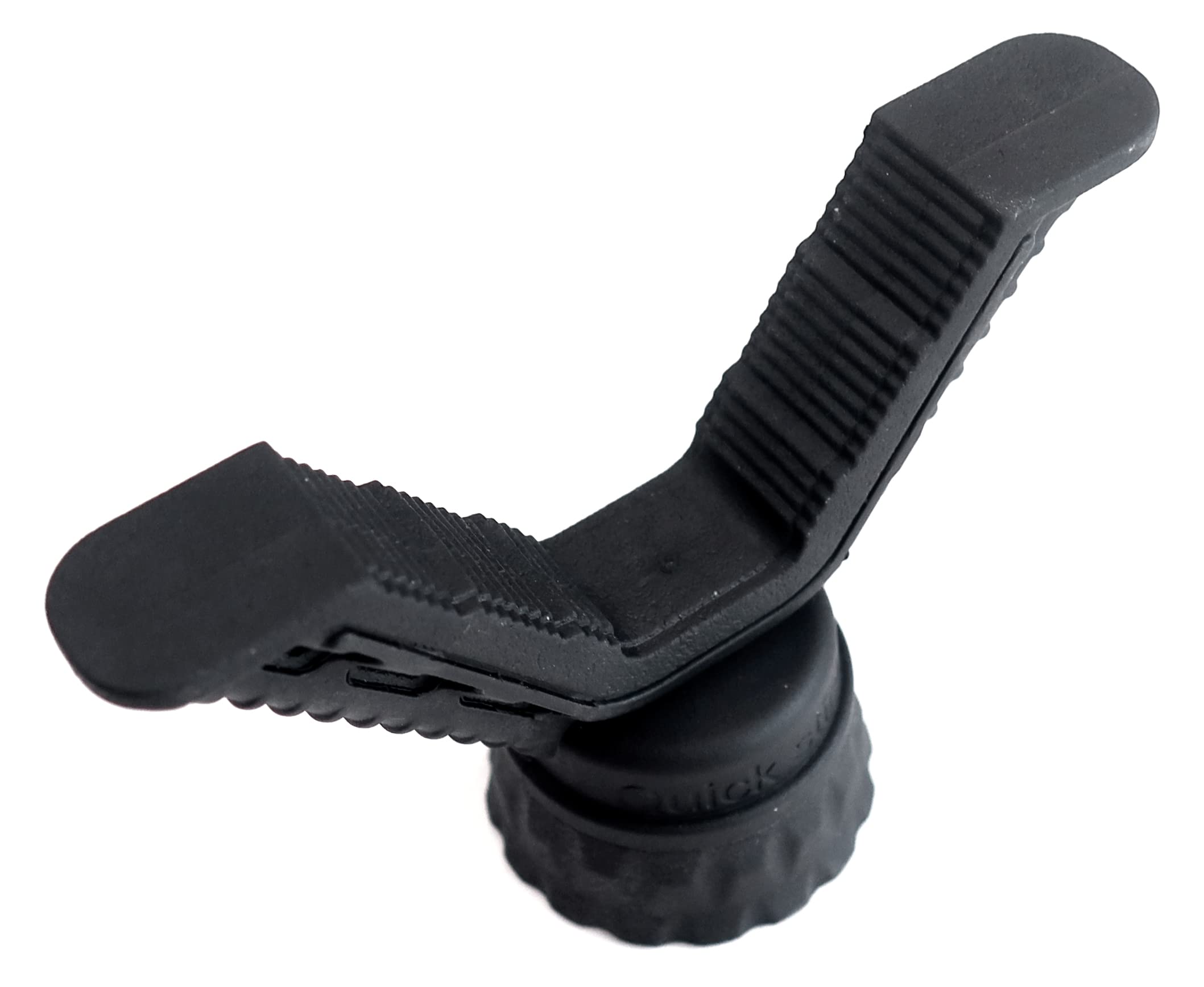 HUNTPAL 360° Rotatable V Yoke Gun Holder Rifle Rest for Shooting Stick Tripod Stand, Nylon Heavy Duty Mount Attachment with 2 Pcs 3/8" to 1/4" Screws for Shotgun Crossbow Hunting Tripod Bipod Monopod