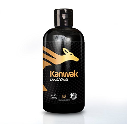 Kanwak JUMBO Liquid Chalk | 8.4 ounces | Easy Application, No-Mess, All-Sport Hand Chalk | Chalk For Weightlifting, Climbing, Gymnastics, Crossfit