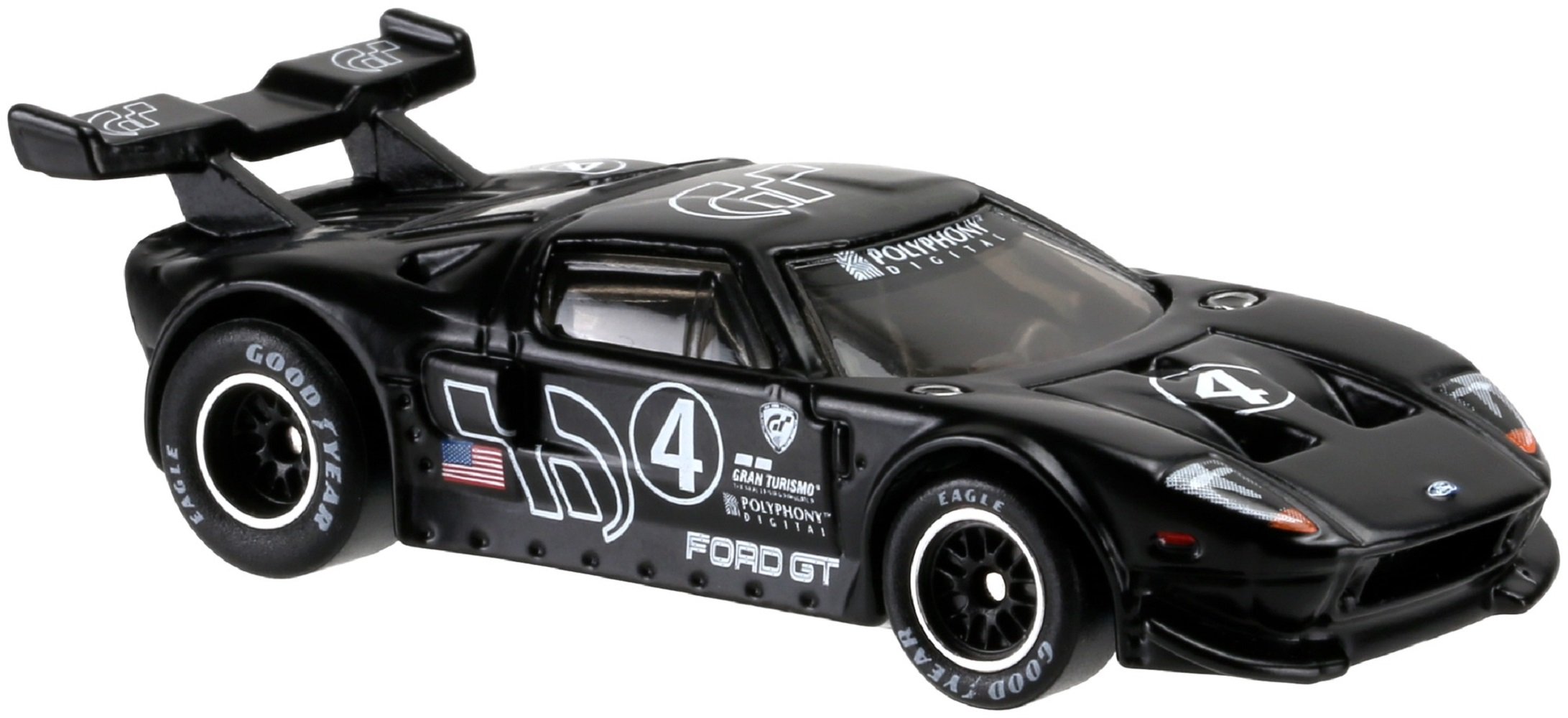 Hot Wheels Retro Entertainment Gran Turismo Ford GT (Black) Die-Cast Vehicle 1/5