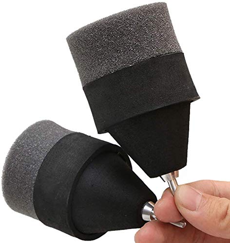 JTao-tec 6 /10pcs Soft Sponge Arrow Head Foam Shooting Arrowhead Game Practice Tips for Archery Bow CS Shooting Black (6pcs)