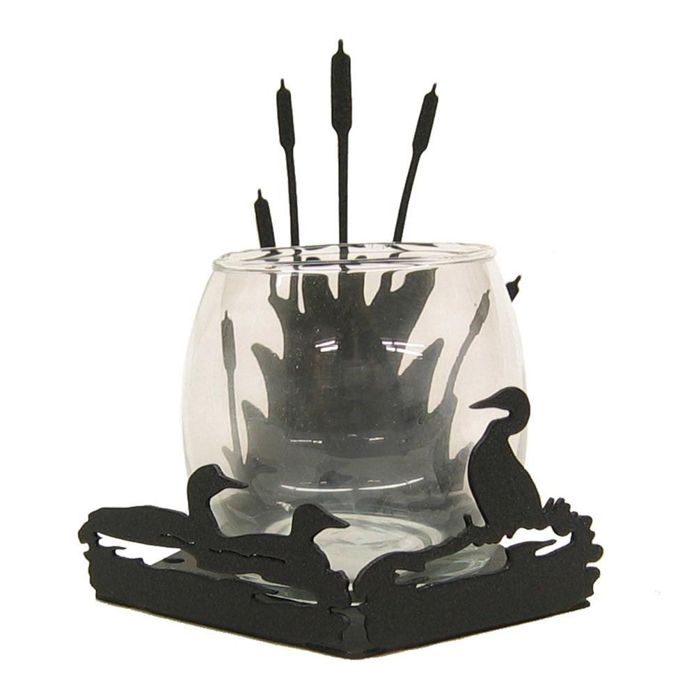 Innovative Fabricators, Inc. Loon Candlewrap Tea Light Votive Candle Holder