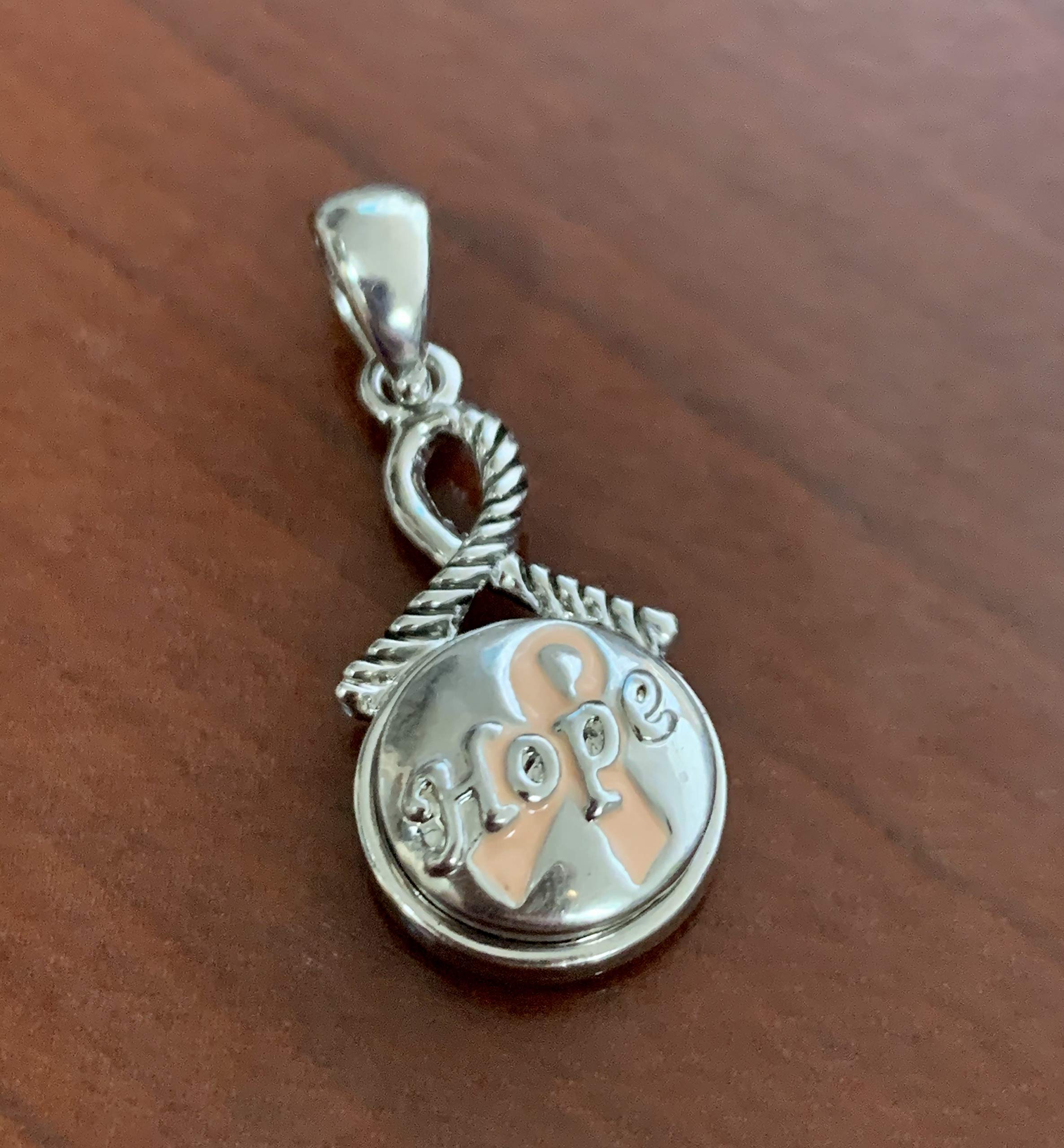 Interchangeable Mini Jewelry Pink Ribbon Cancer Awareness Pendant Holds 12mm Snaps My Prime Gifts