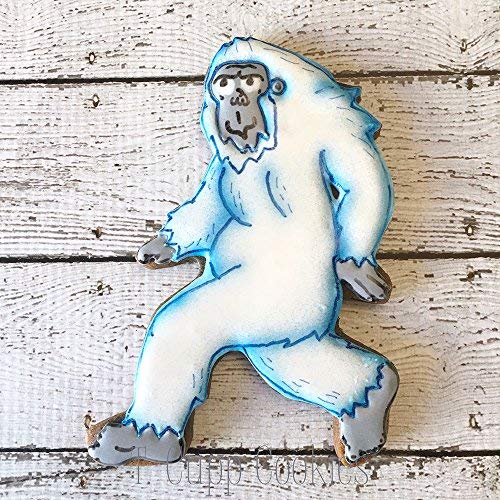 Sasquatch Big Foot Bigfoot Cookie Cutter 4.5" Made in USA by Ann Clark