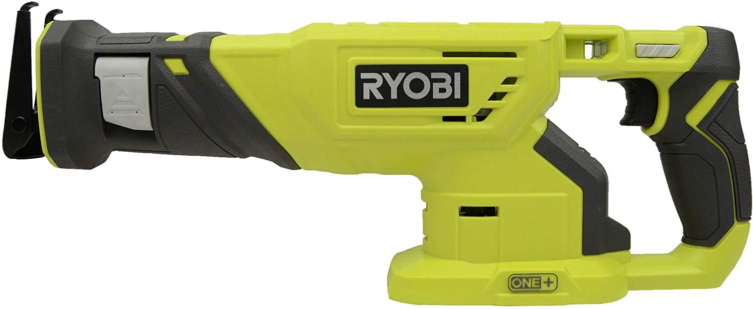 Ryobi 18-Volt Cordless Reciprocating Saw Kit with a 4Ah Battery and Charger (No Retail Packaging, Bulk Packaged)
