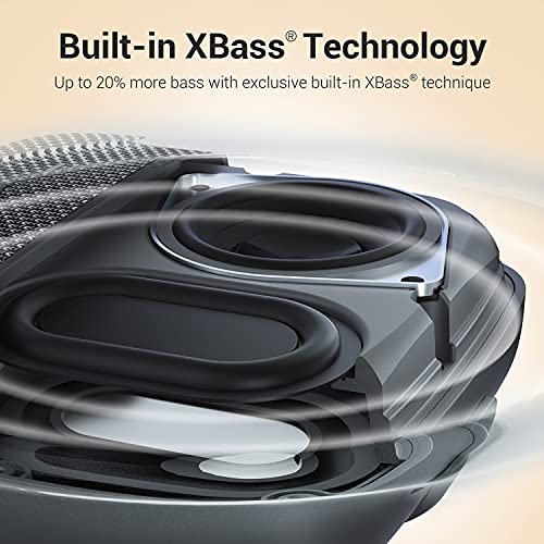 Tribit ThunderBox Micro Portable Bluetooth Bike Speaker for Cycling, Hiking, Mountain, Travel,Sport Speaker, IP67 Waterproof Wireless Speaker