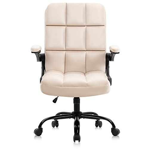 TFIIEXFL Office Chairs Computer Armchair Fabric High Back Desk Chair for Bedroom (Color : Black, Size : 1)