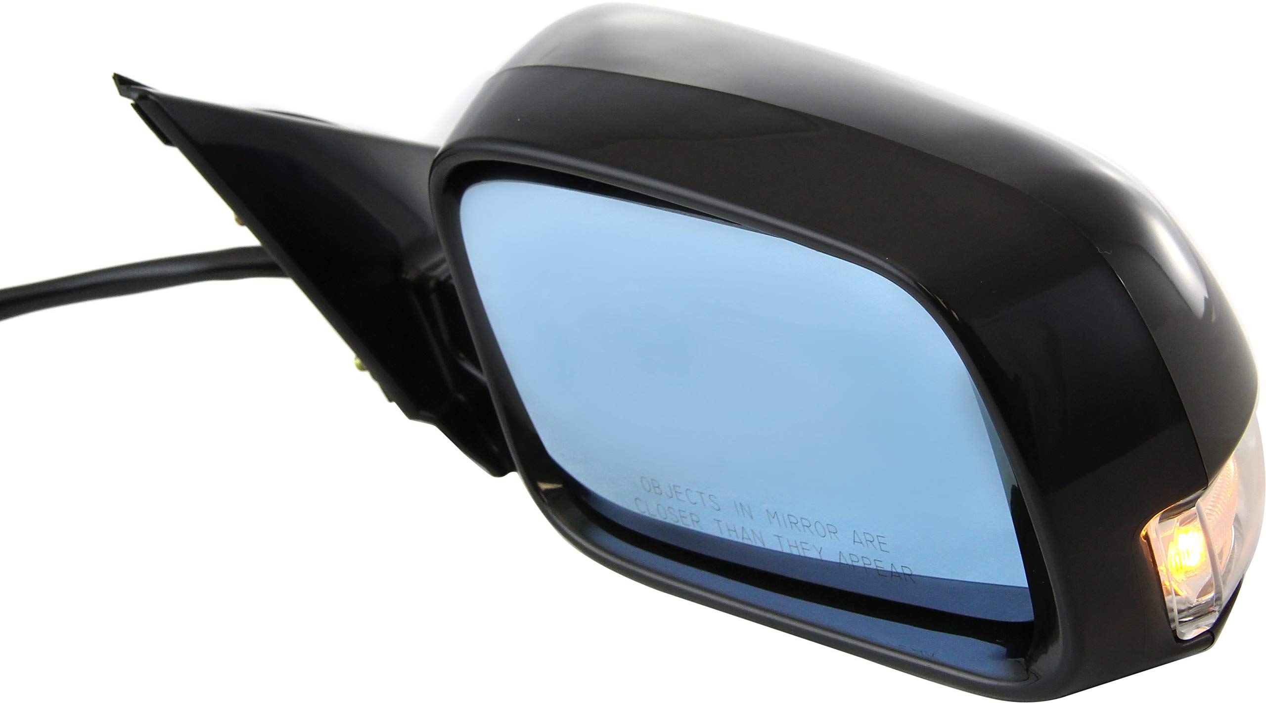 Kool-Vue Mirror Compatible with 2009-2014 Acura TL Passenger Side With Heated, Manual Folding, In-housing Signal Light