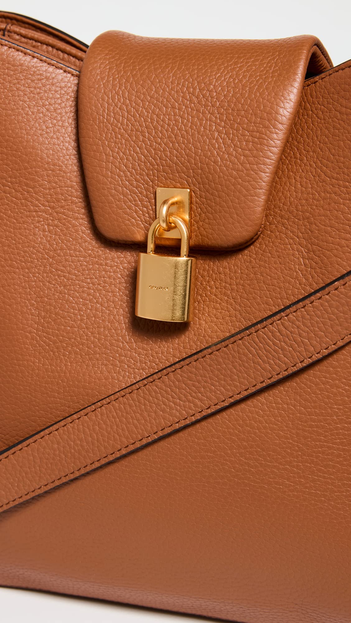 Oroton Women's Tate Hobo, Brandy, Brown, Tan, One Size