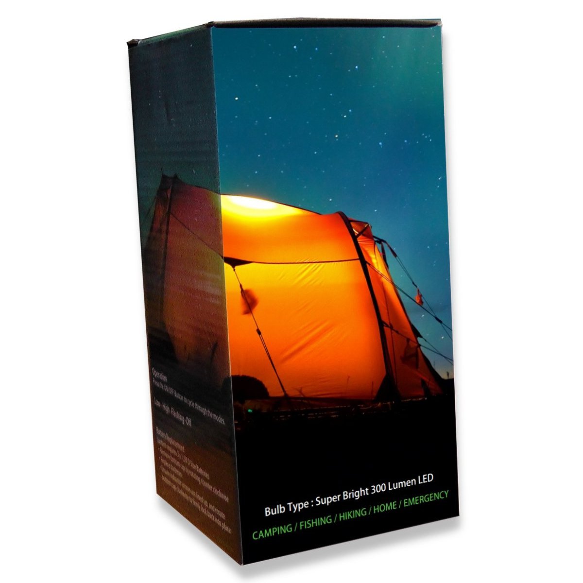 Supernova 300 Lumens Ultra Bright LED Camping and Emergency Lantern
