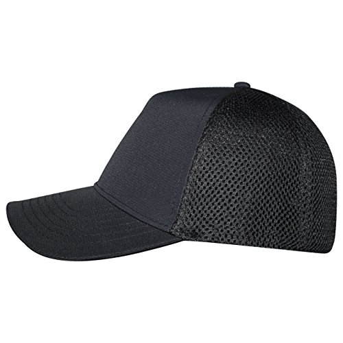 Headsweats Trucker Black Eventure 5-Panel Hat, Black, One Size