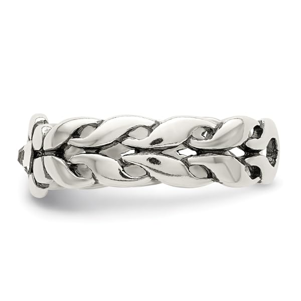 IceCarats 925 Sterling Silver Vintage Rhinestone Crystals Adjustable Toe Ring Open Midi Band Summer Beach Jewelry