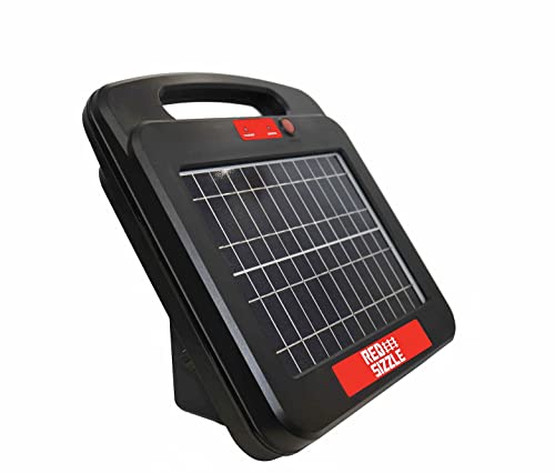 Red Sizzle 2S | Solar Powered Electric Fence Energizer | 0.45 Joule