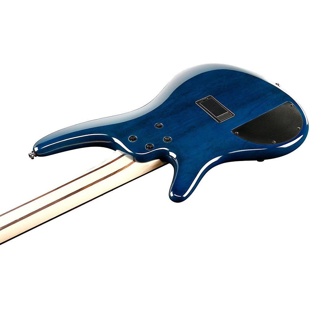 Ibanez SR405EQM Quilted Maple 5-String Electric Bass Guitar Level 2 Surreal Blue Burst Gloss 190839160010