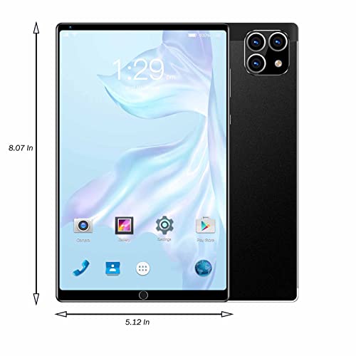 Tablet Android 5.1 Operating System 8 Inch IPS Display Screen Octa-core Processor 1GB RAM and 16GB ROM TF Expansion Support Built-in WiFi Bluetooth GPS, 4000mAh Tablet PC