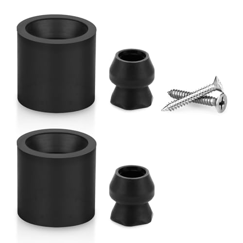 Osdhezcn Trailer Door Holder Kit Low Profile Rubber Door Holder Bumper Fits RVs Trailer Door Catch Holder Block Set Trailer Door Holder Kit