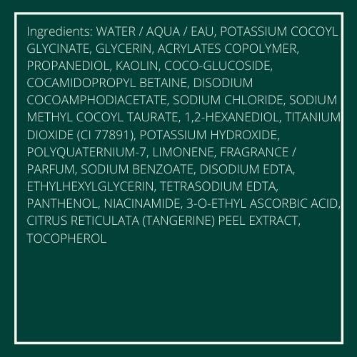 innisfree Tangerine Brightening & Pore Caring Cleanser Face Wash, 5.29 Ounce (Pack of 1)