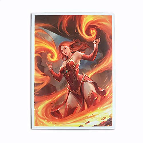 Keara Hayes - Fire Mage - 100 Matte Card Sleeves (FN12S) - Fantasy North