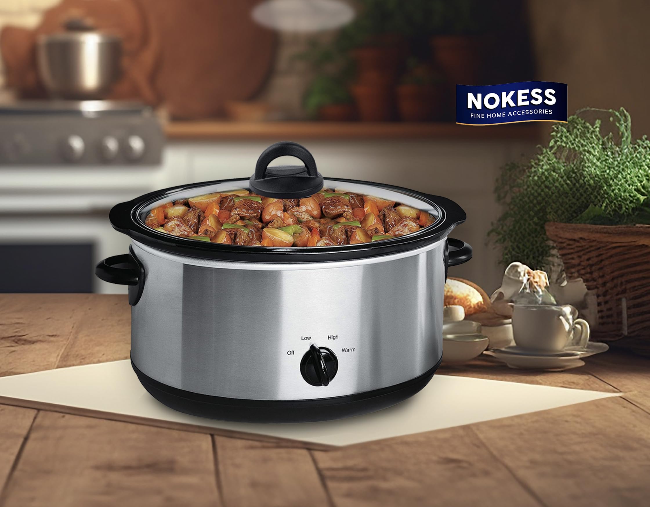 NOKESS Universal Pot Lid Knob Compatible with Crockpot Lids, Pan Lid Replacement Handle, Heat Resistant Pot Knob for Glass, Steel Lids, Easy Grip Lid Handle, Kitchen Cookware, 2.75βx1.77β