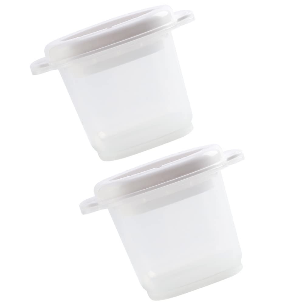 Microwave Rice Cooker Food Container: 2pcs Pasta Cooker Maker Oven Rice Cooker Steamer Microwave Cookware for Rice Chicken Pasta
